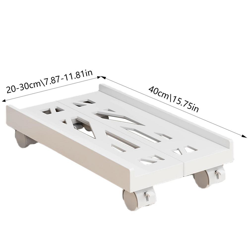 CPU Stand with Rolling Adjustable Mobile CPU Holder Stand Telescopic ...