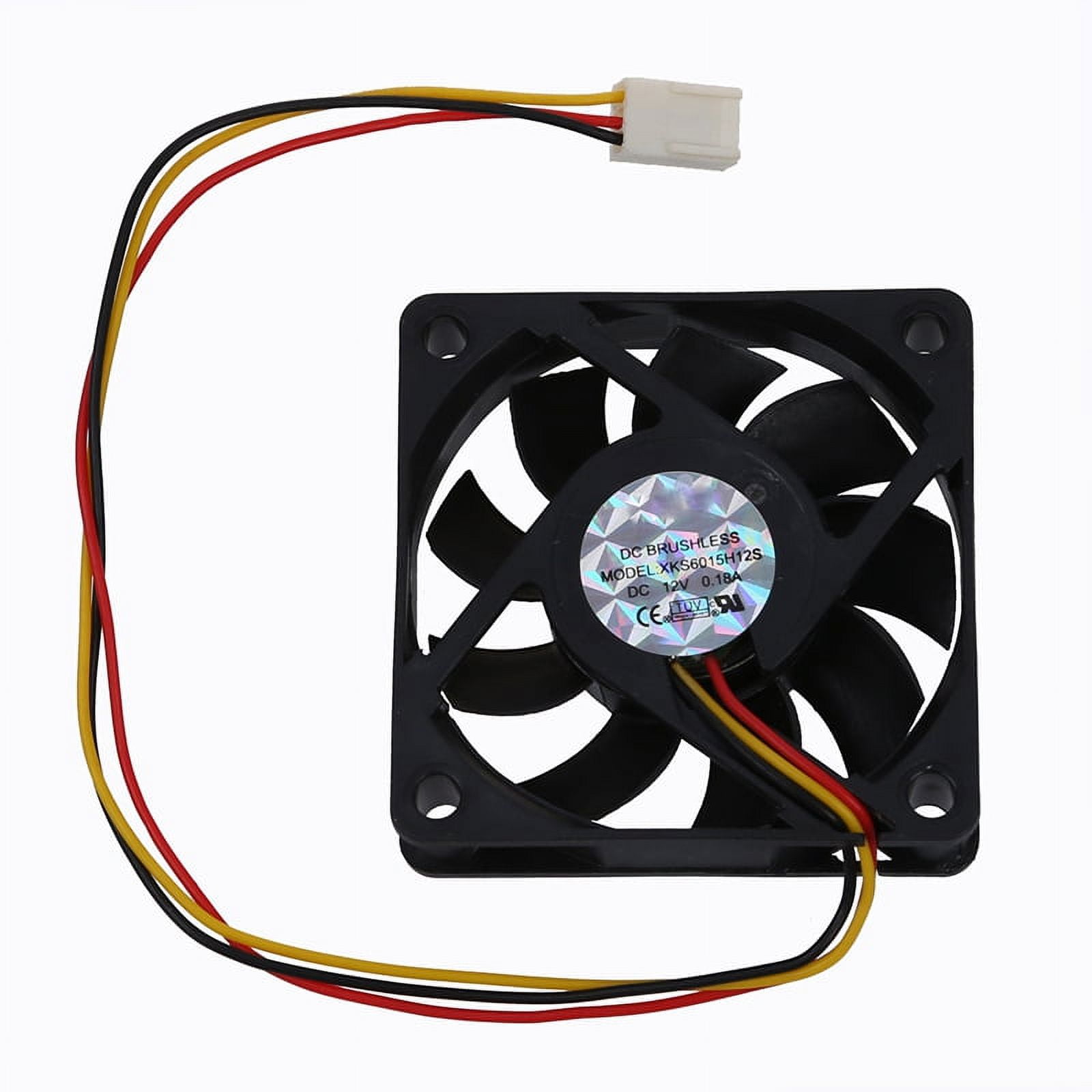 CPU fan radiator 60 x mm Box Computer - Black - Walmart.com