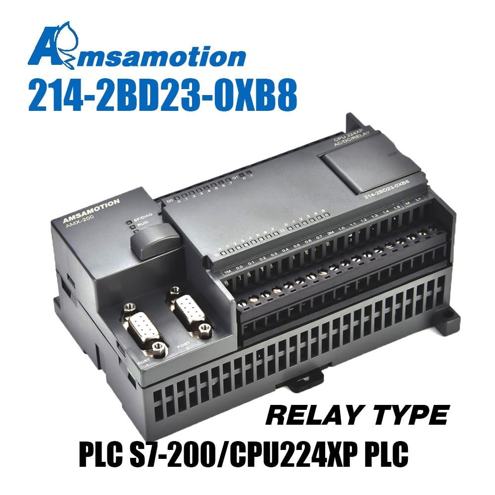 CPU224XP Amsamotion S7-200 PLC Programmable Logic Controller 214-2AD23 ...