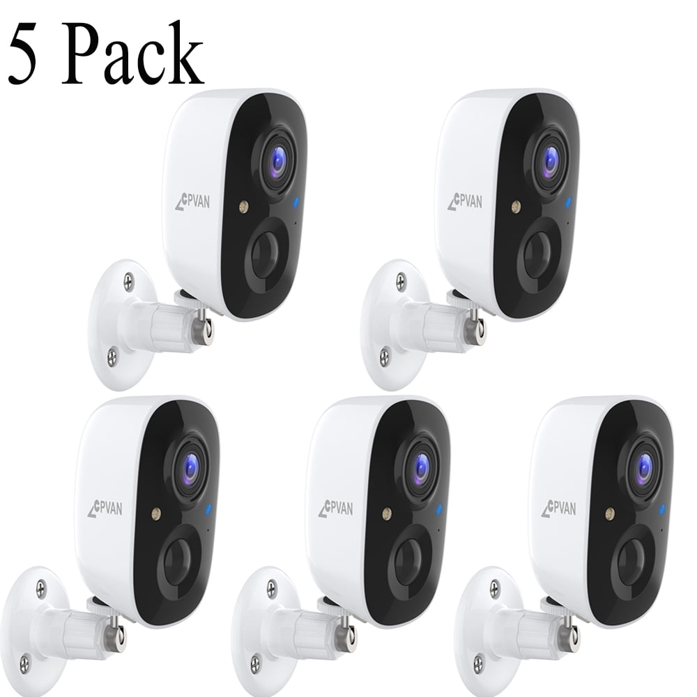 CPVAN Outdoor Security Cameras Wireless Wifi Battery Operated,AI PIR ...