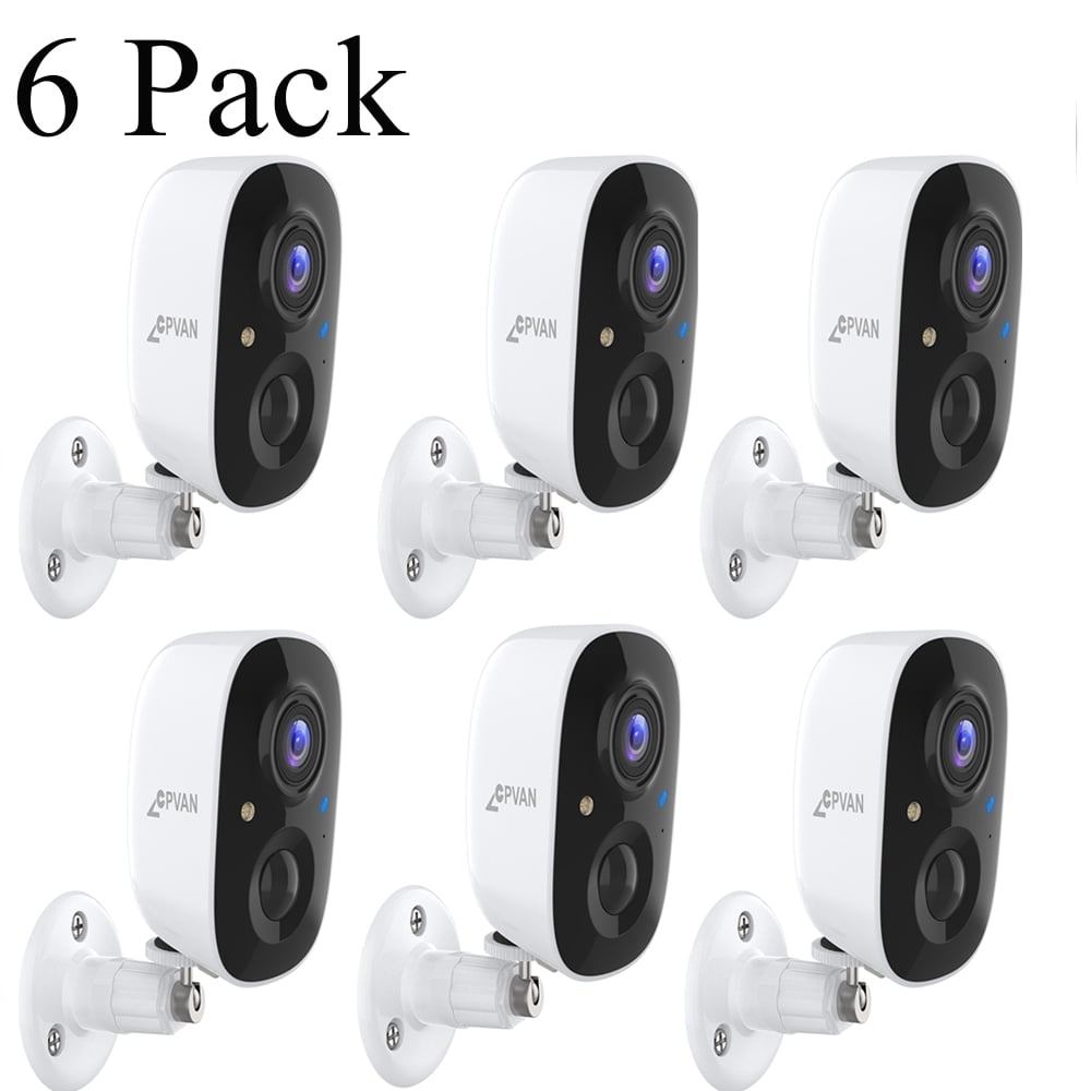 CPVAN Outdoor Security Cameras Wireless Wifi Battery Operated,AI PIR ...