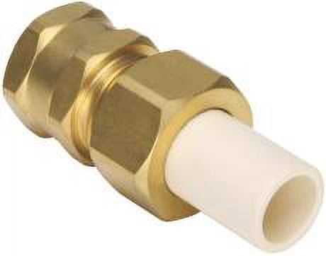 PROPLUS 157286 Lead Free CPVC/Brass Transition Adapter with 1/2" Spigot ...