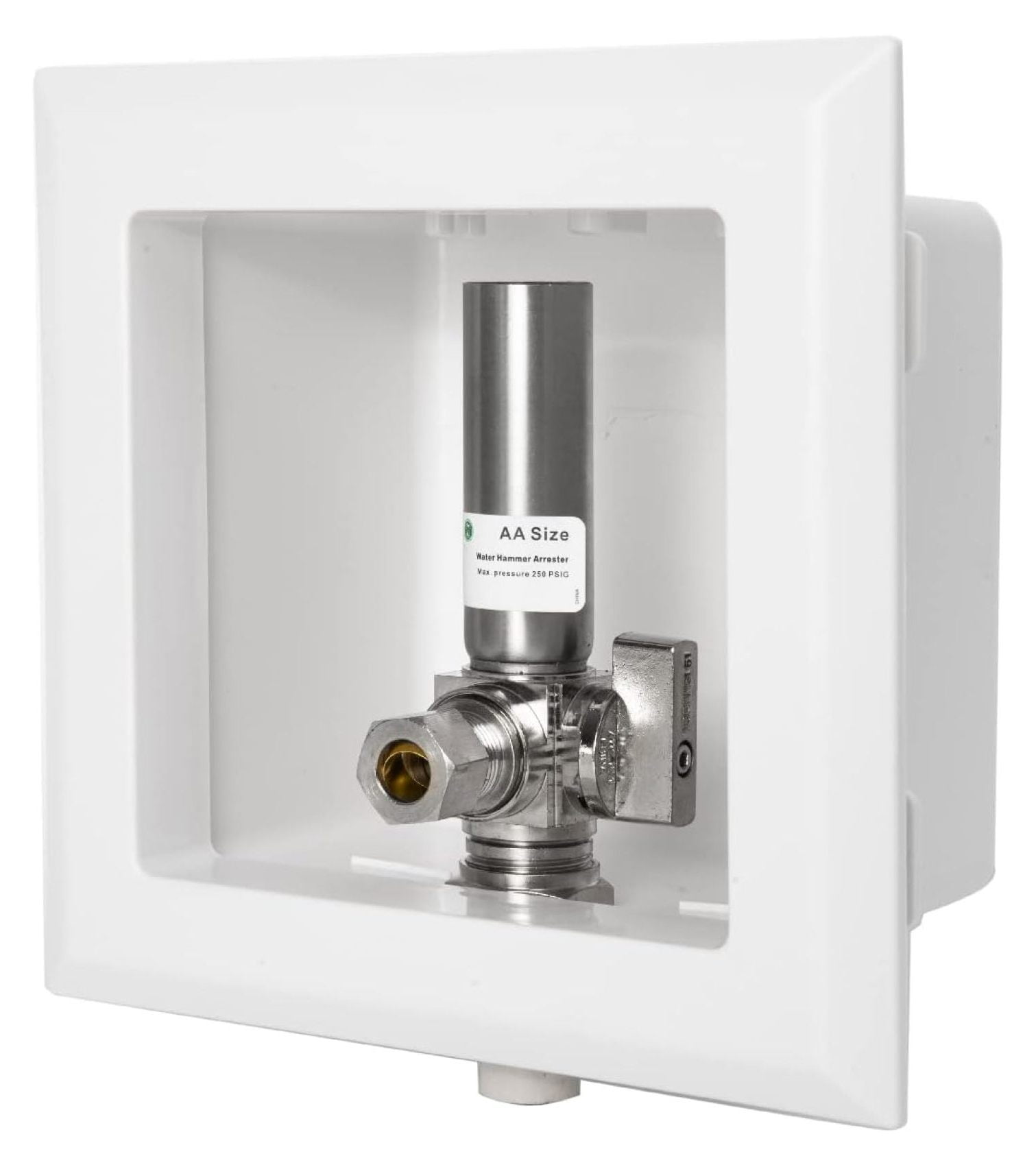 CPVC Pre-Assembled Dishwasher Outlet Box, 1/2-Inch CPVC Connection with ...