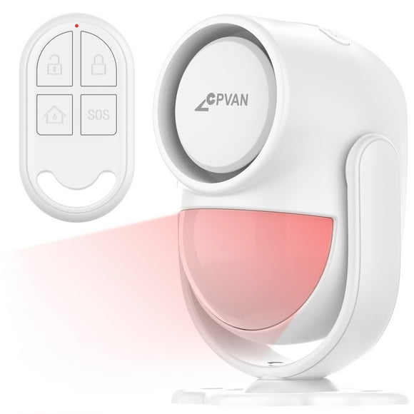 Portable Motion Detector Alarms for Home and Travel Security