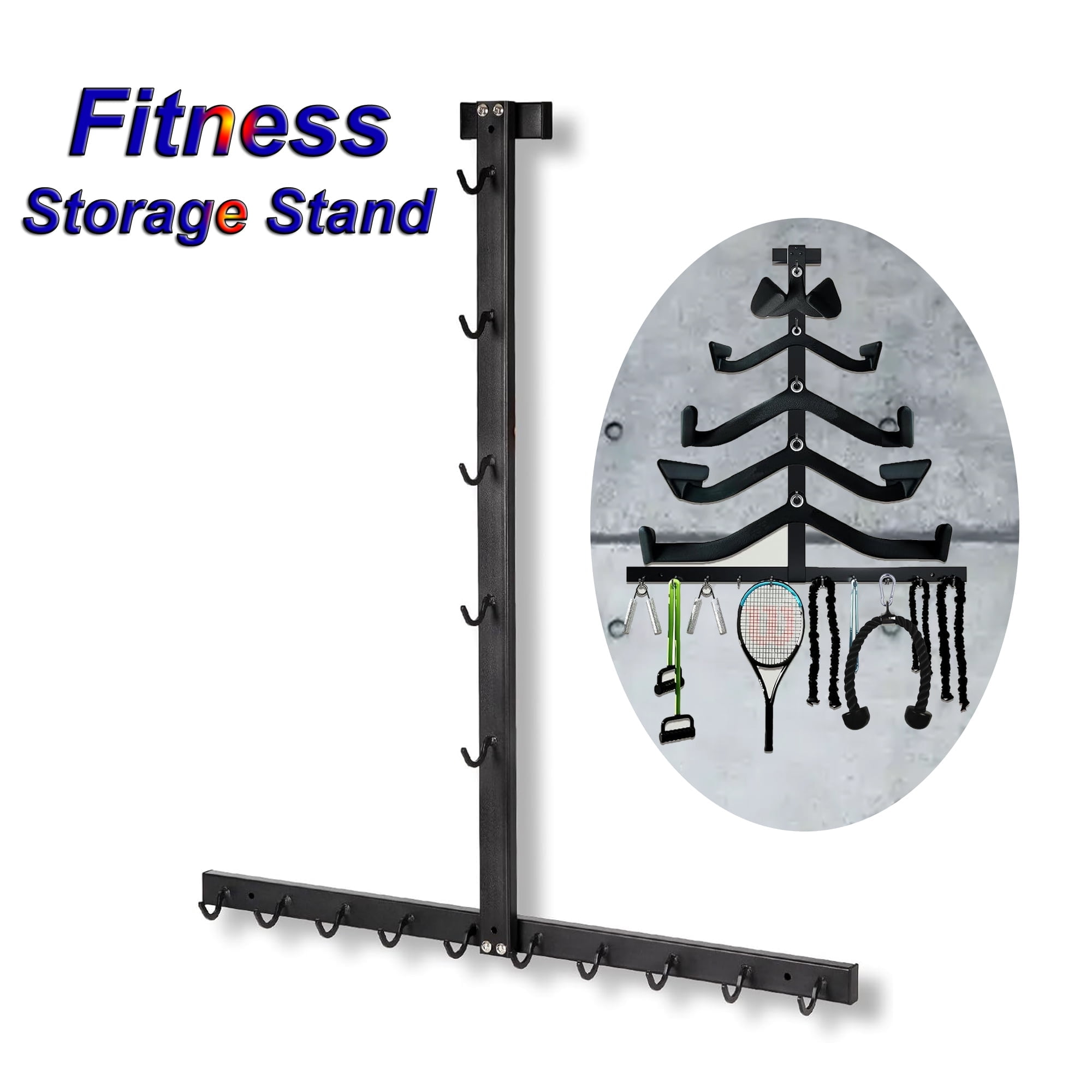 CPWVKI LAT Pull Down Bar Storage Rack LAT Pulldown Attachments T Bar V ...