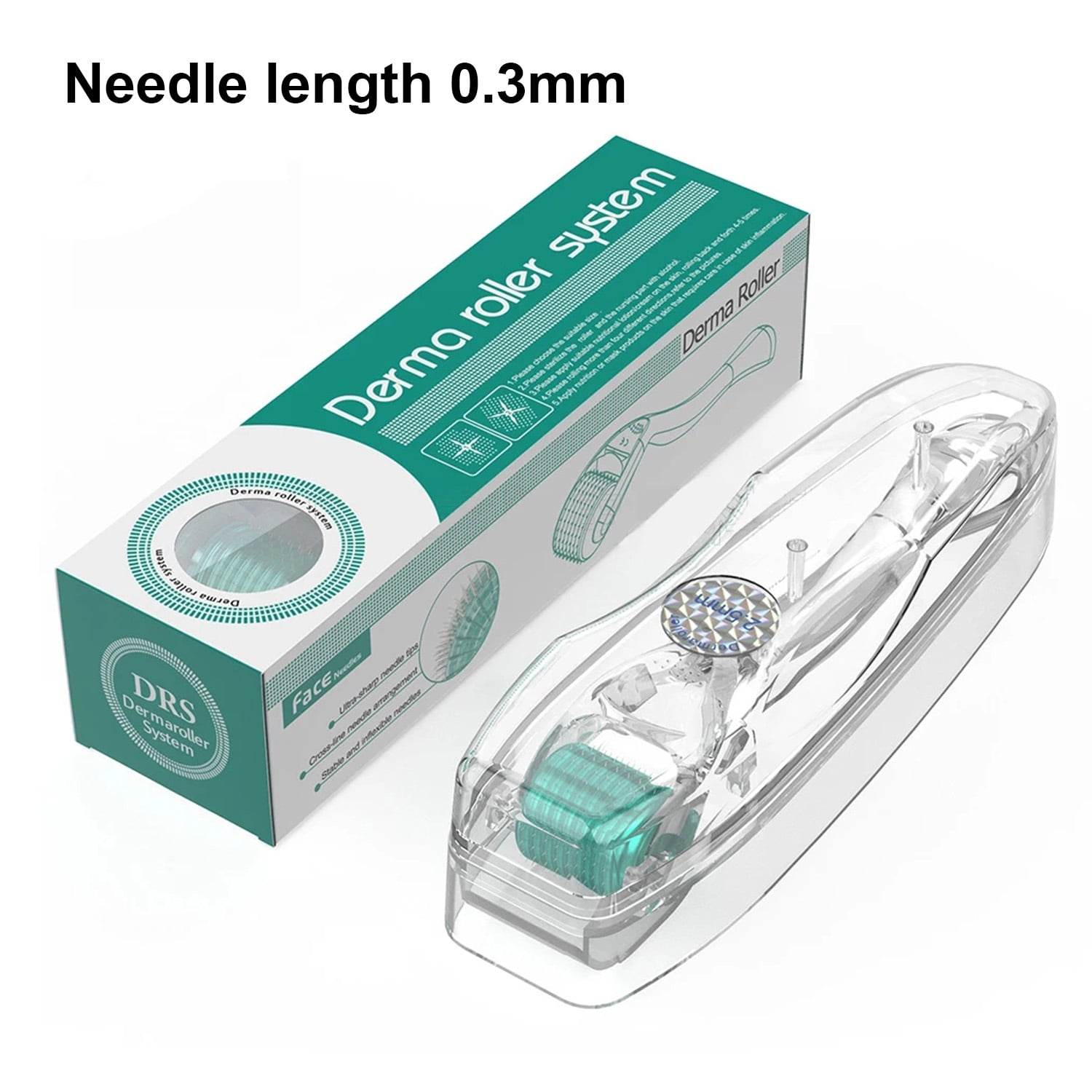 CPWVKI Premium Derma Roller for face Titanium Microderma Brasion 192 ...