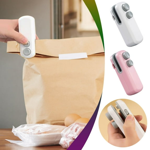 CQCYD under $5 2Pcs Vacuum Sealing Machine, Portable Vacuum Sealing ...