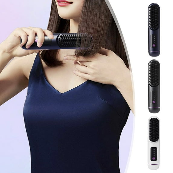CQCYD under $5 3Pcs Hair Straightening Brush, Negative Ion Hair ...