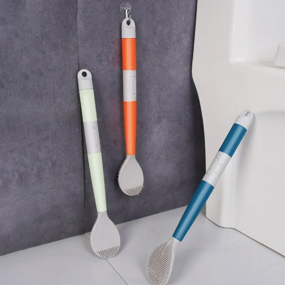 CQCYD under $5 3Pcs Toilet Brush, Long Handle Toilet Bowl Brush ...