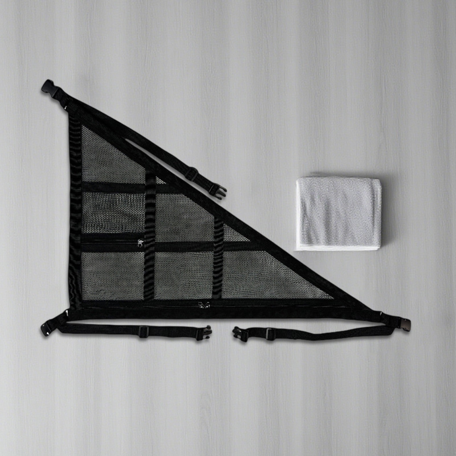 CQCYD under $5 Car Ceiling Cargo Net Pocket, Triangle Droop Less Car ...