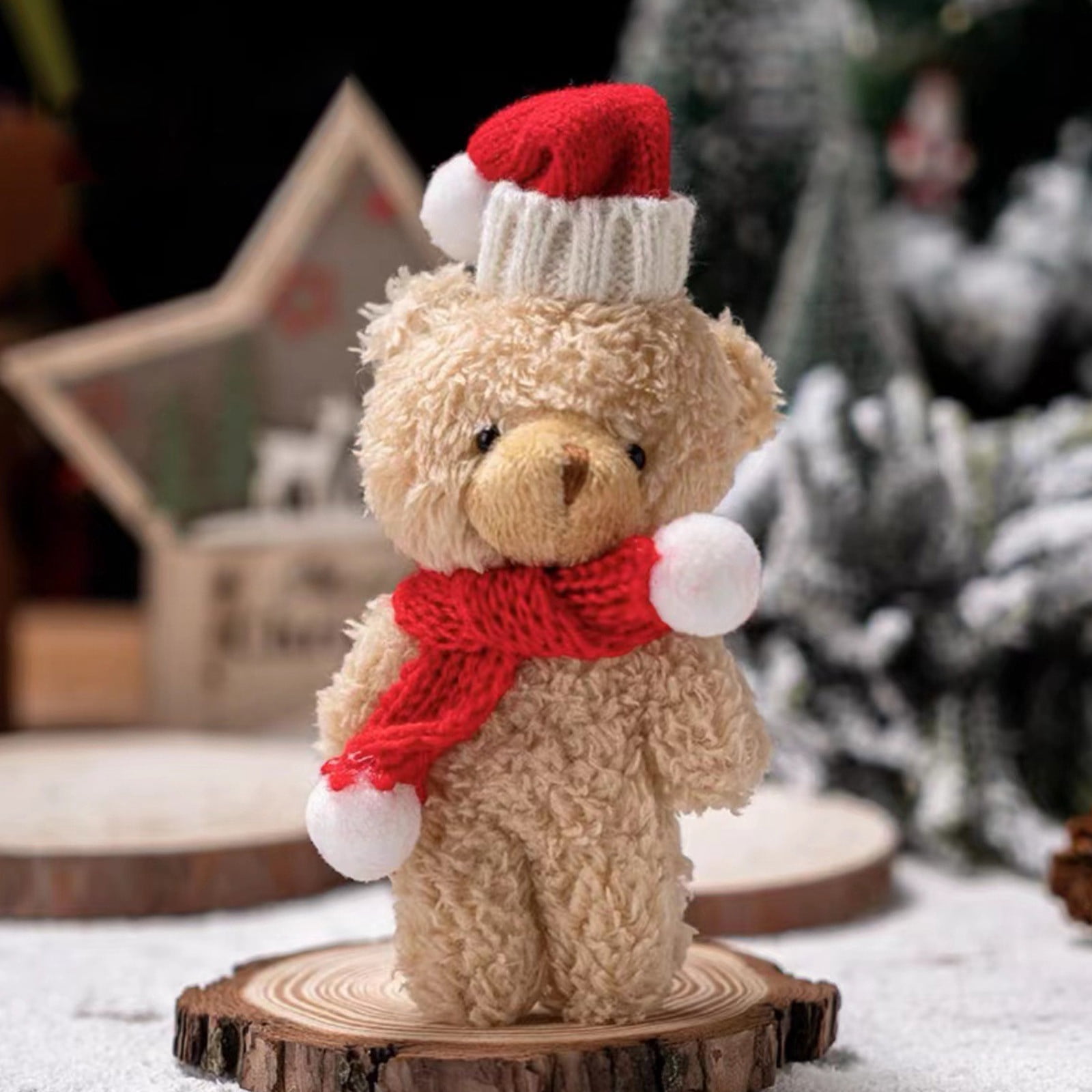 CQCYD under $5 Christmas Stuffed Bears Bulk Small Stuffed Animals Plush ...