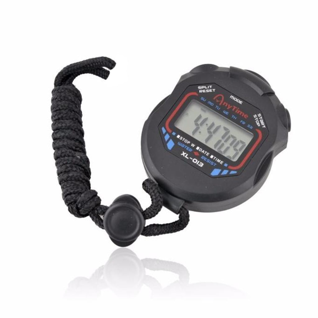 CQCYD Digital Handheld LCD Chronograph Stopwatch, Sports Stop Watch ...