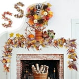 CQCYD under $5 Fall Garland Decor, Maple Leaves Garlands Decorations ...