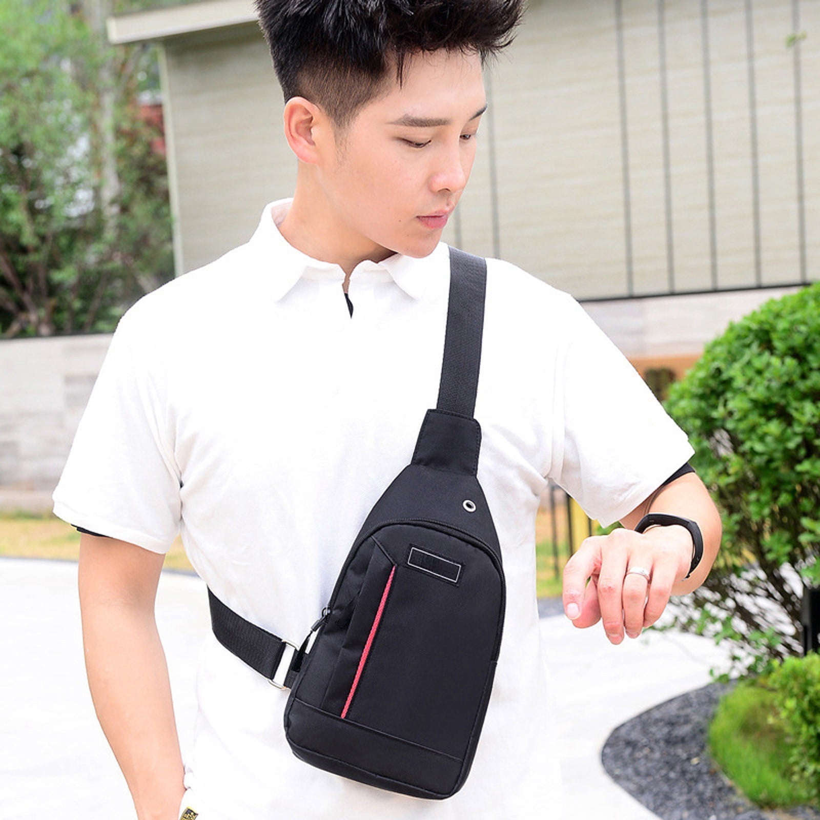 CQCYD under $5 Small Sling Backpack Crossbody Sling Bag for Women Men ...