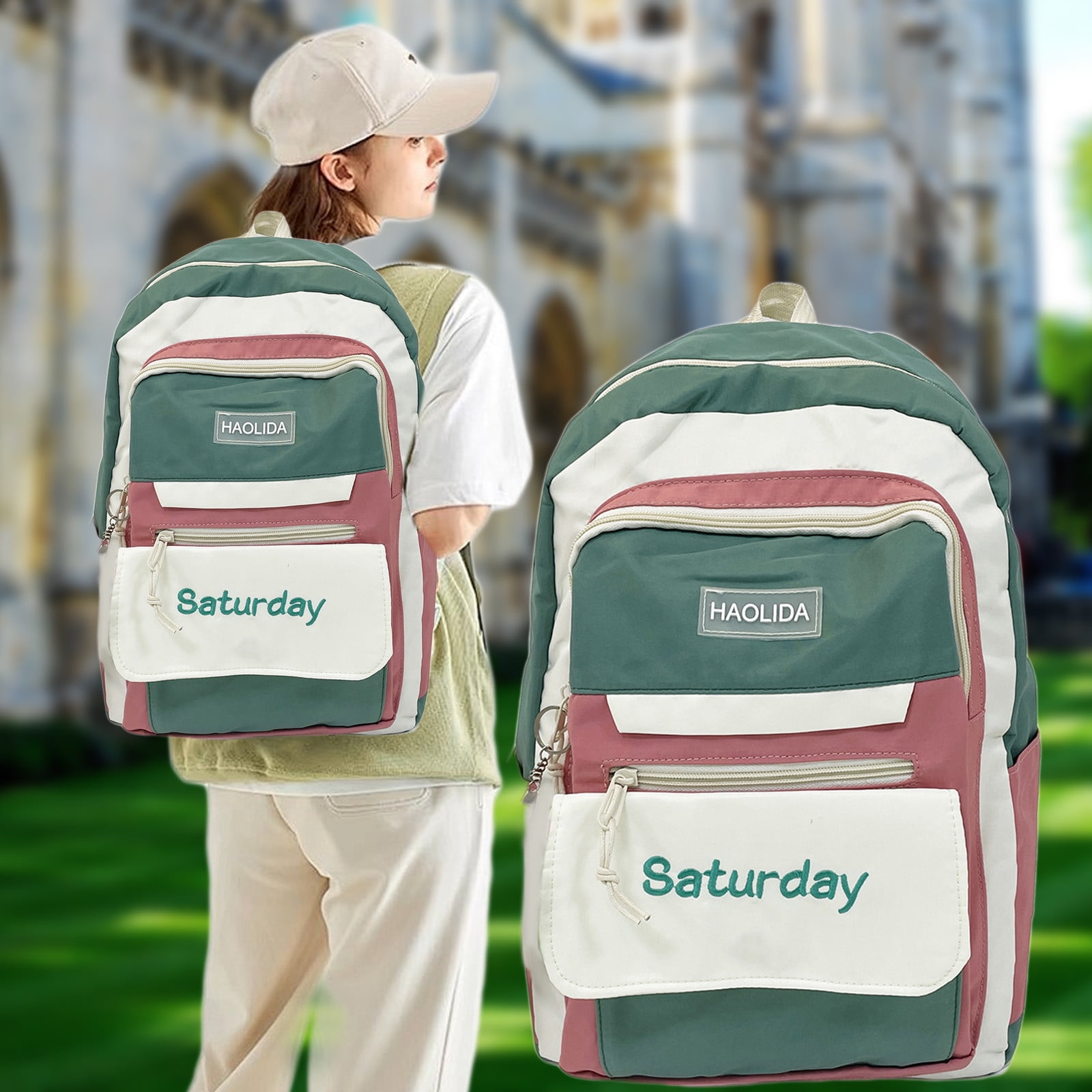 CQCYD under $5 Study Backpack, Teen Study Backpack for Teens,Color ...