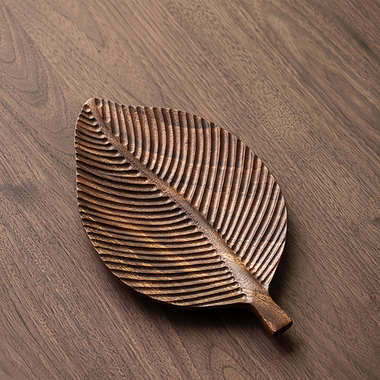 CQCYD under $5 Wood Serving Tray Plates for Meal Salad Snack Bread ...