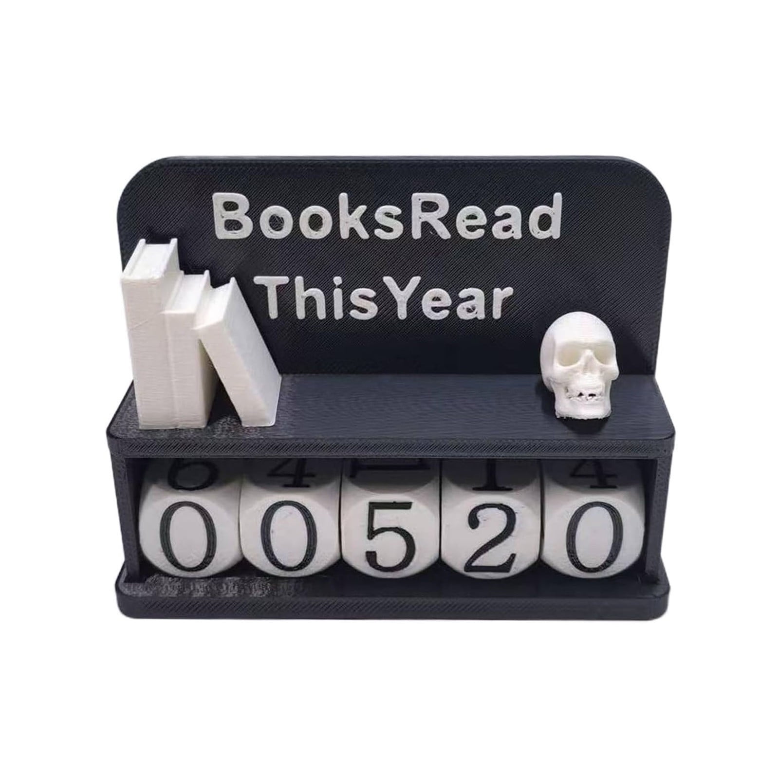 CQCYD Bookshelf Tracker Reading Goal Counter, Visual Progress Motivator ...