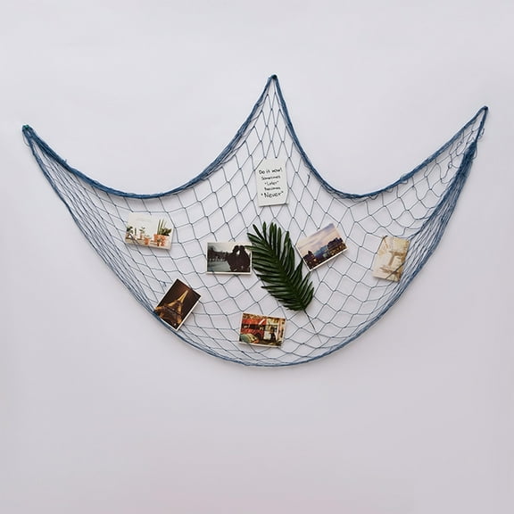 Jlong Fishing Net Decoration Fish Netting With Seashell Decor Nautical ...