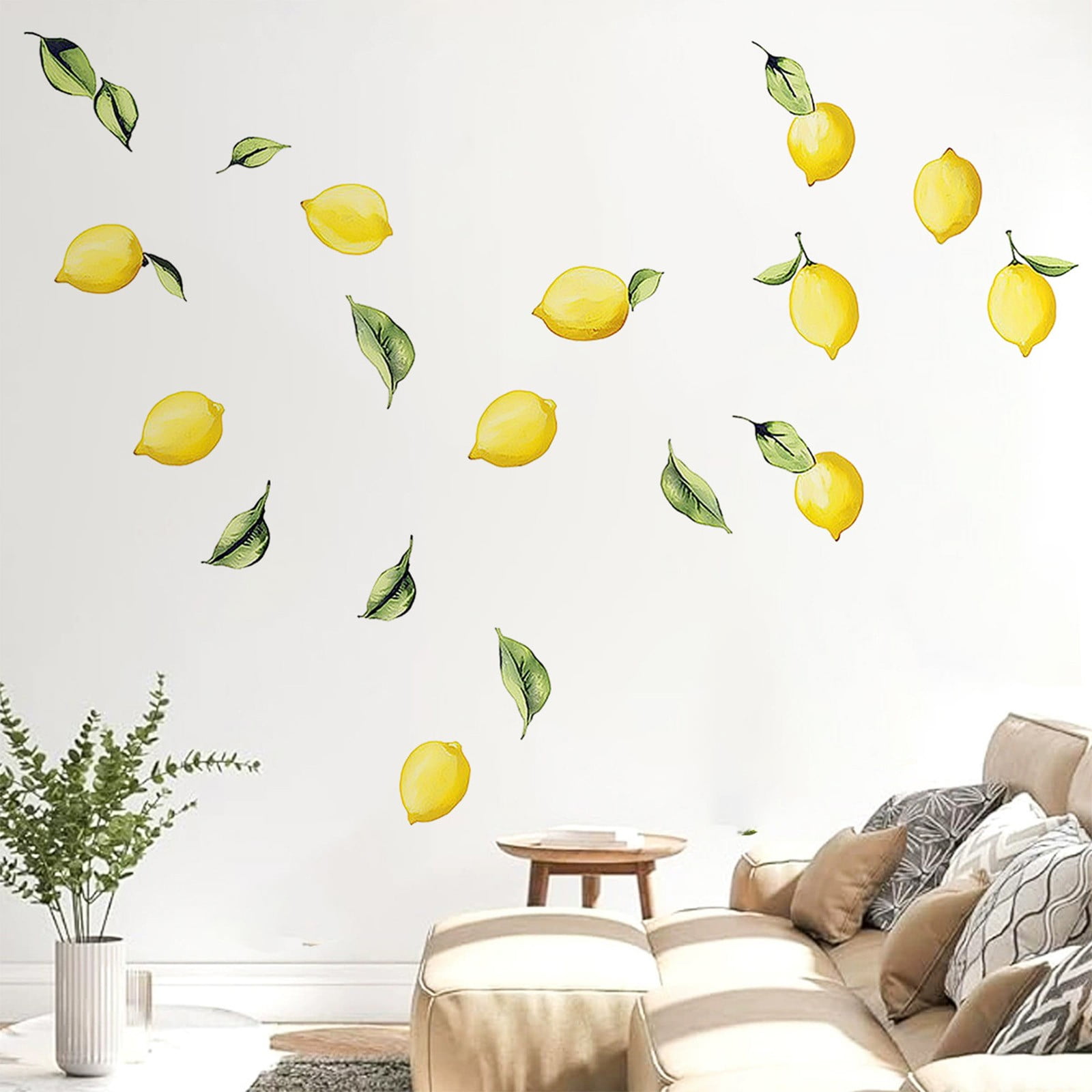 CQCYD Clearance under $5 Lemon Wall Decals Decor, Wall Stickers Art for ...