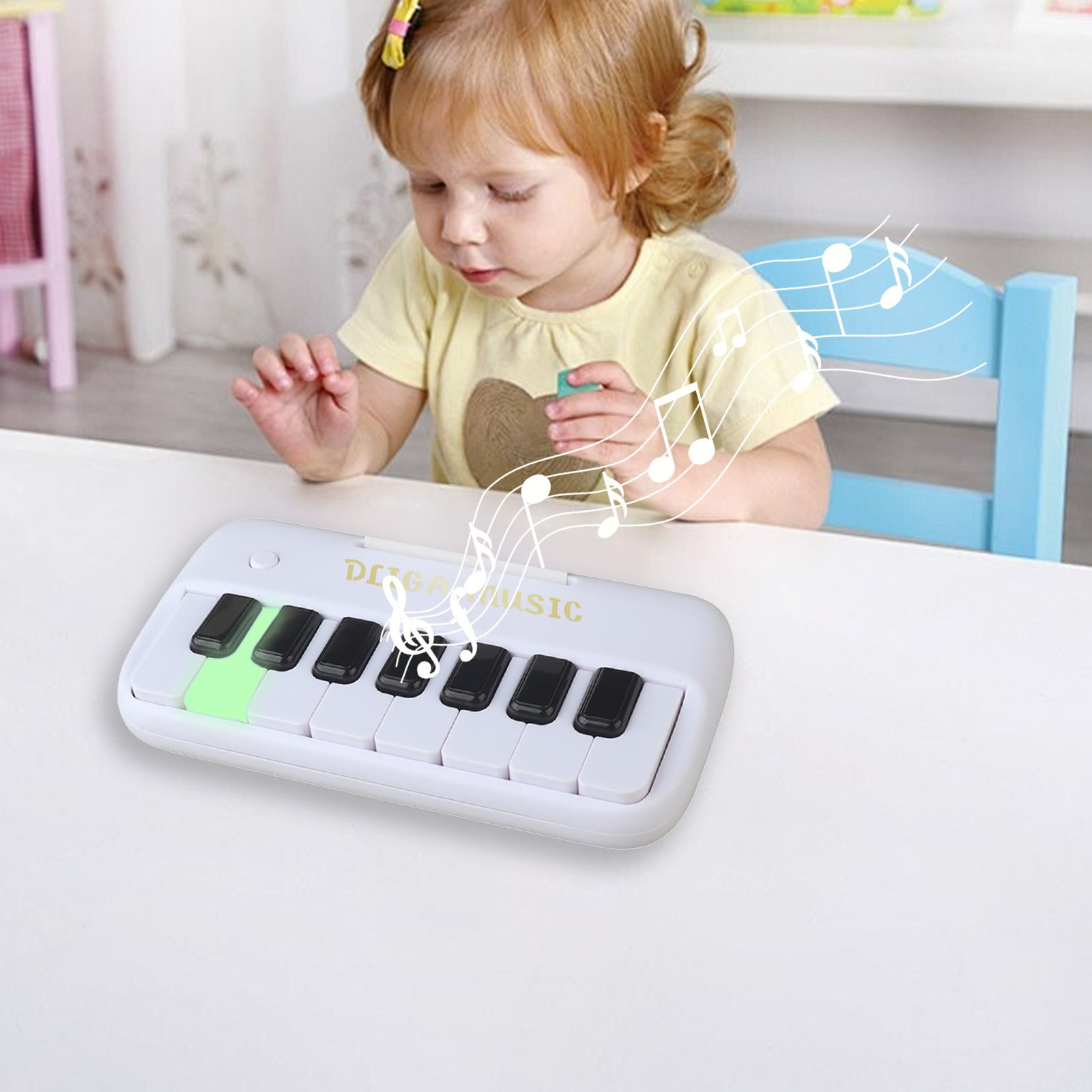 CQCYD Clearance Toys under $5 15-Key Mini Keyboard for Kids | Portable ...