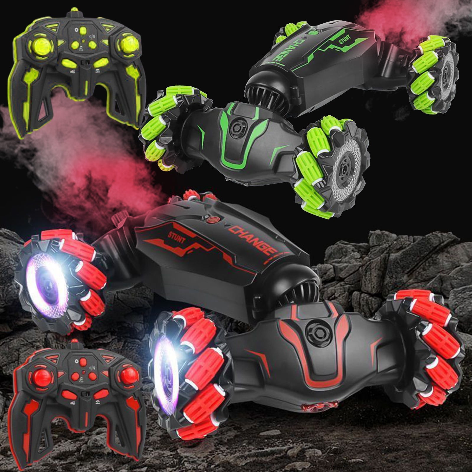 CQCYD Toys under $5 4G Remote Control Car, Remote Control Stunt Car ...