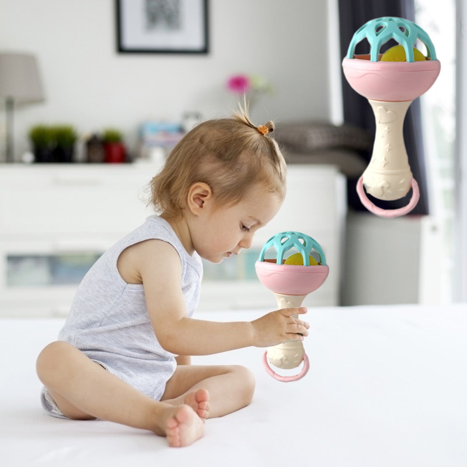 CQCYD Clearance Toys under $5 Baby Toys, Rattles & Shaker Toys, Sensory ...