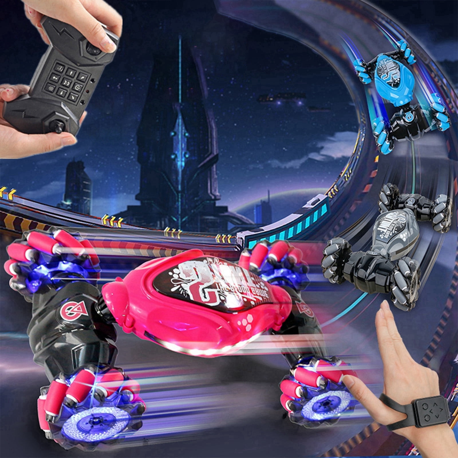 CQCYD Toys under $5 Gesture Sensing RC Stunt Car, Remote Control Car ...