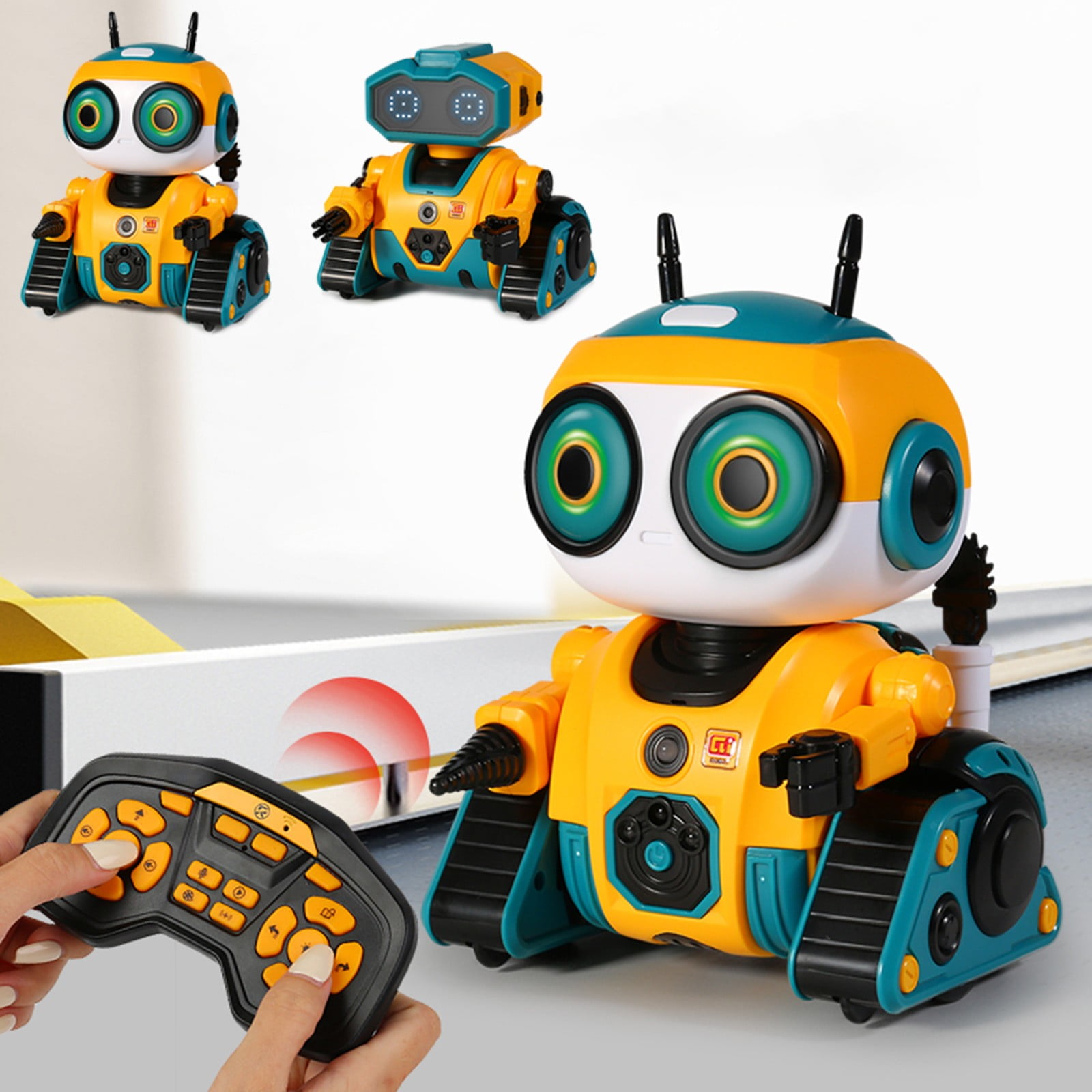 CQCYD Toys under $5 Robot Toys for Kids, Rechargeable Remote Control ...