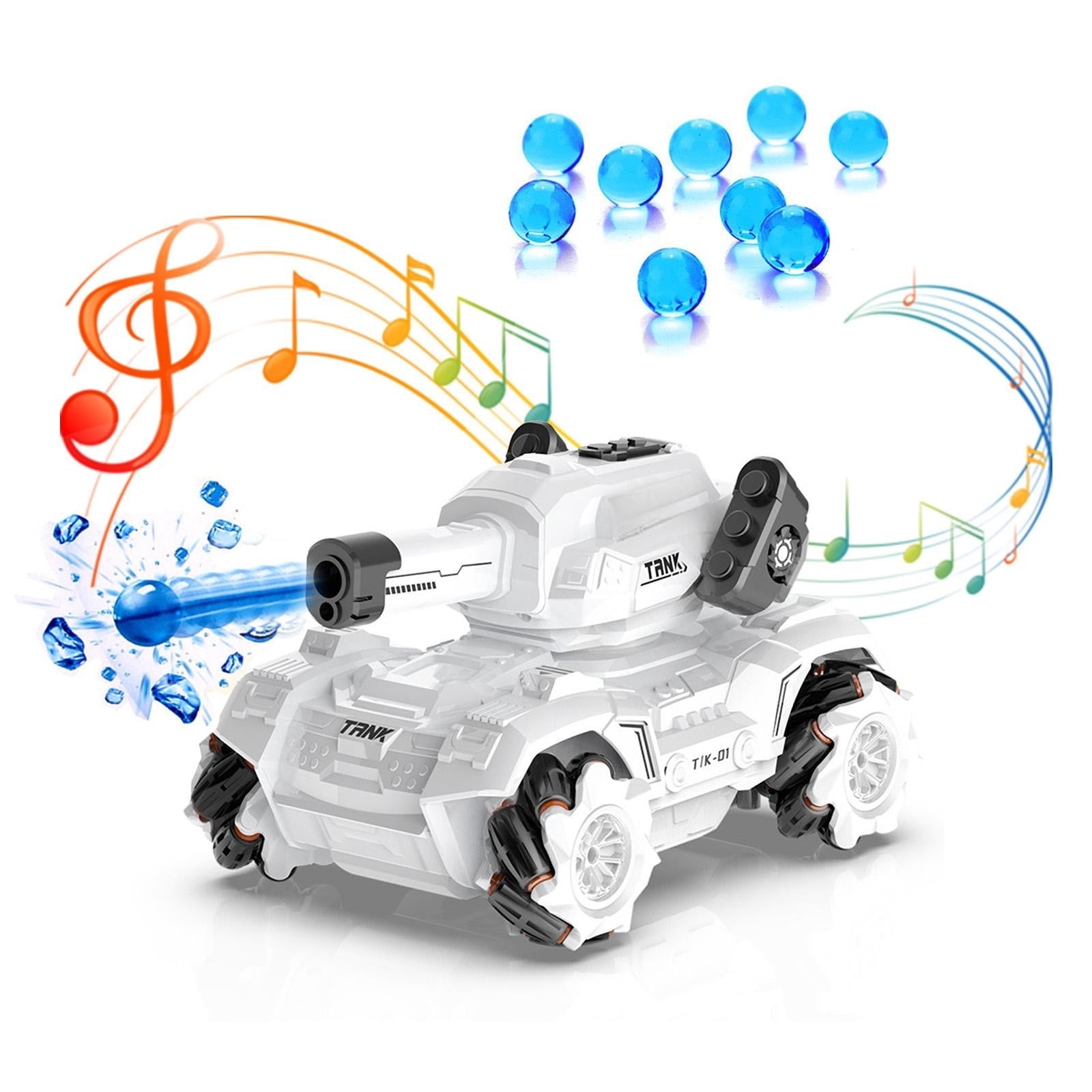 CQCYD Toys under $5 RC Car ,Water Bullet Shooting RC Tank For Kids ...