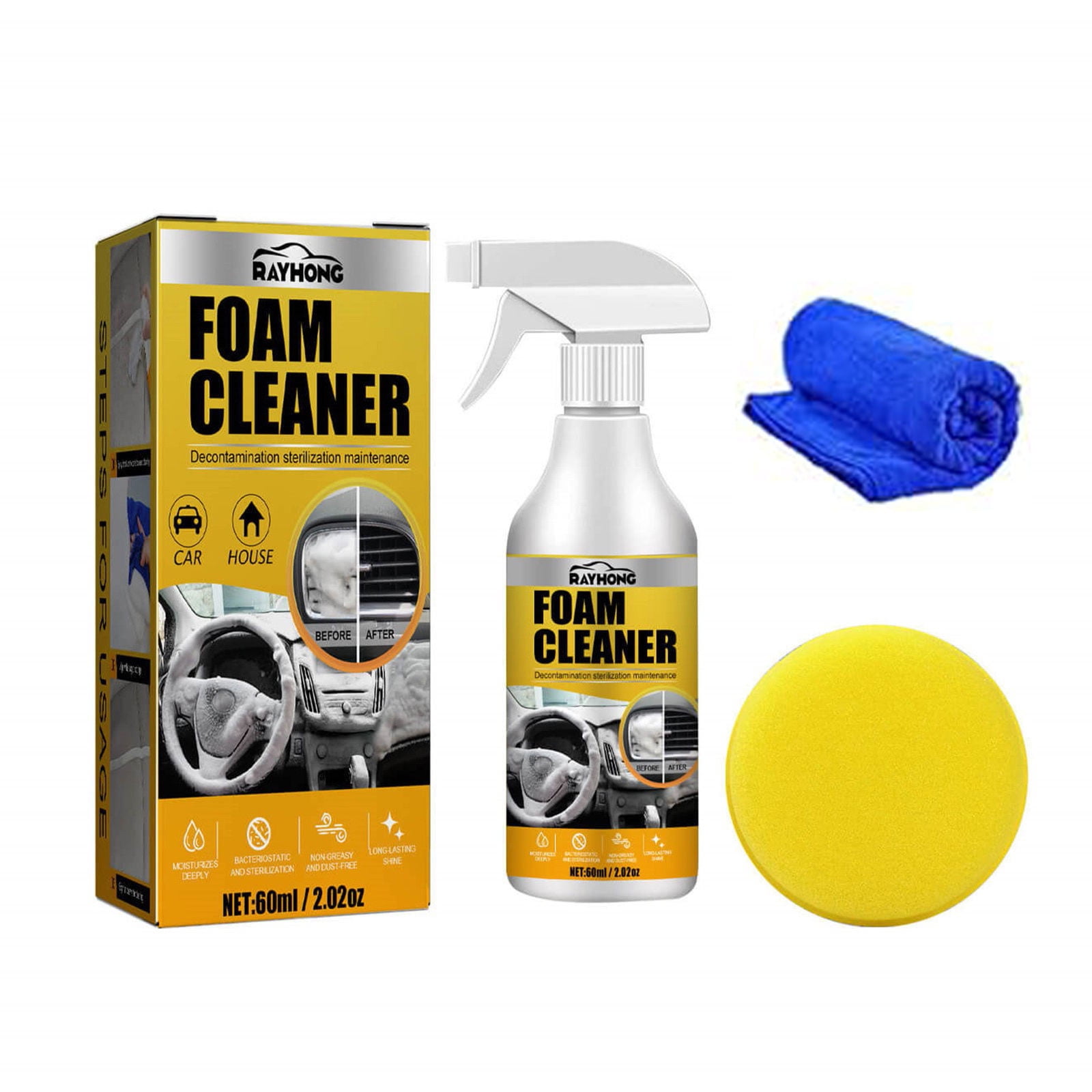 CQCYD Clearance Under 5 General-purpose All Purpose Cleaner, Foam ... CQCYD Clearance Under 5 General-purpose All Purpose Cleaner, Foam ...