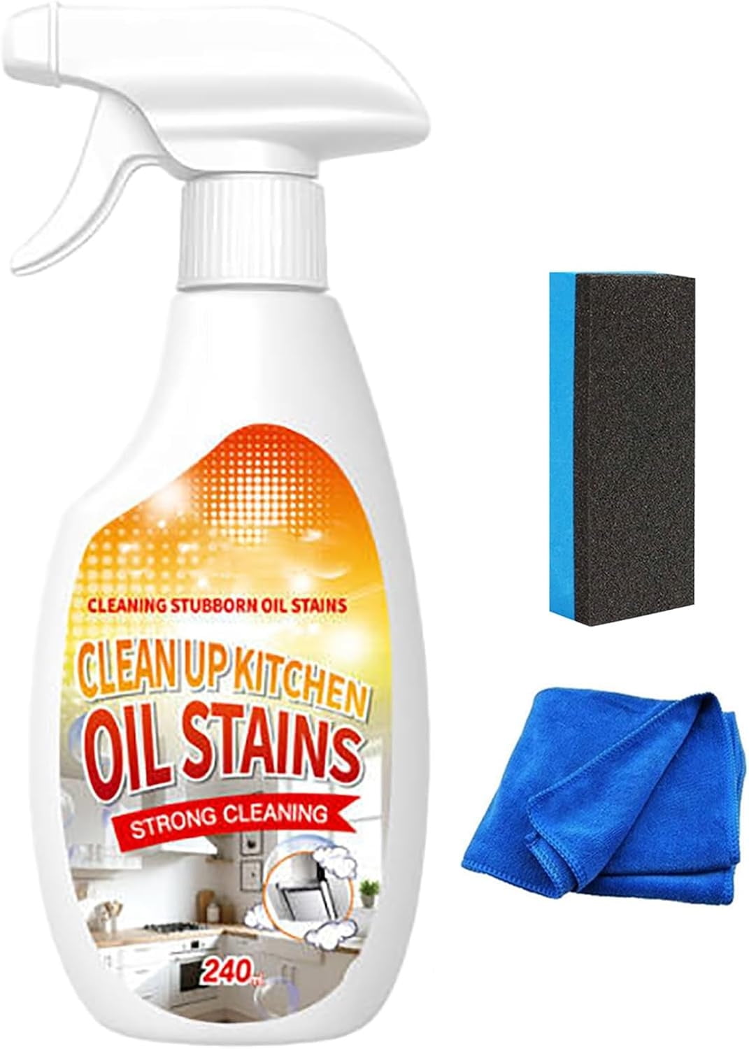 CQCYD Heavy Duty Degreaser Kitchen Cleaner Multipurpose Oil Stain ...