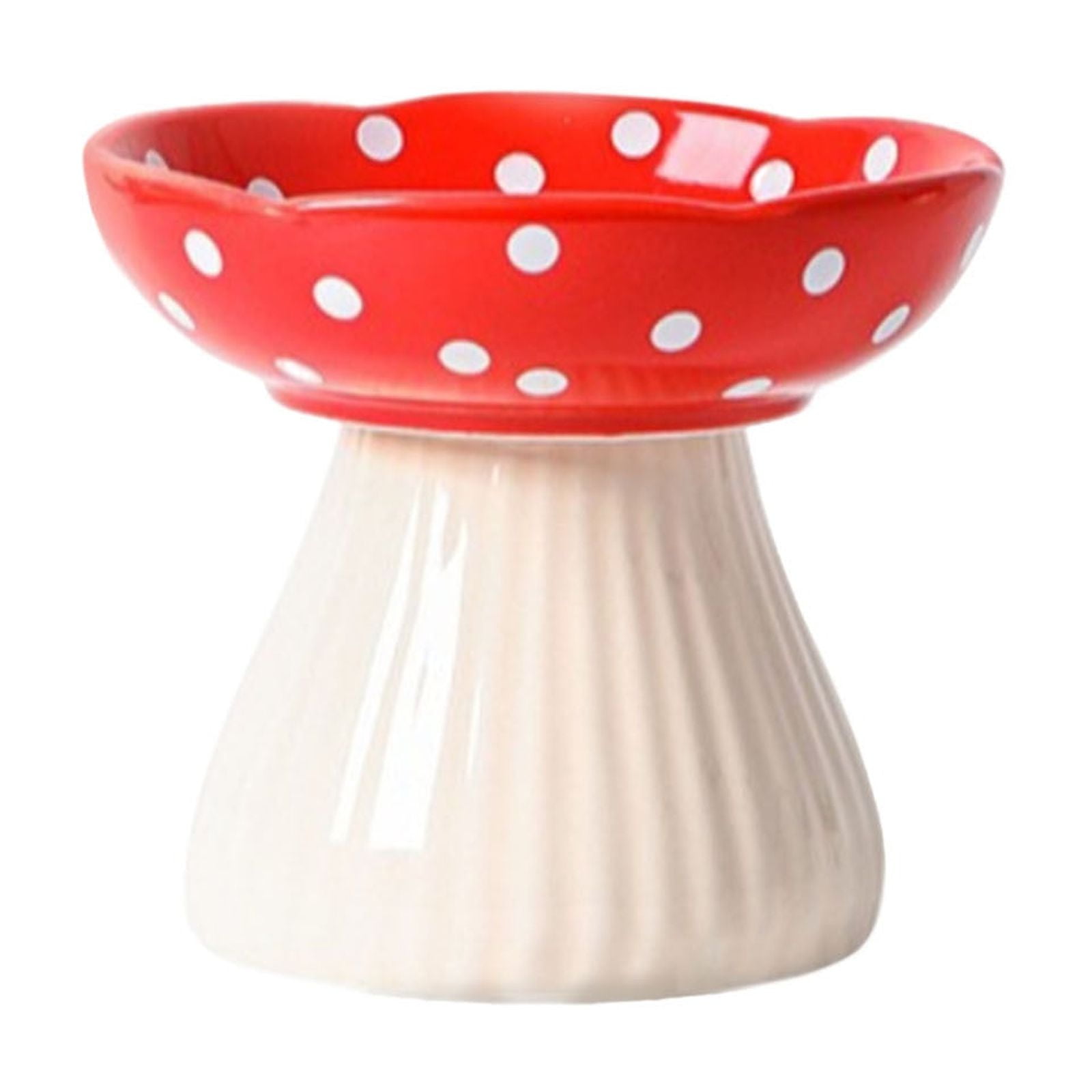 CQCYD Mushroom Pet Feeding Bowl, Cute Hamster Food Water Dish, Non-slip ...