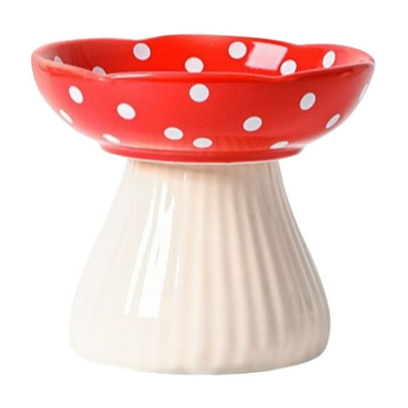 CQCYD Mushroom Pet Feeding Bowl, Cute Hamster Food Water Dish, Non-slip ...
