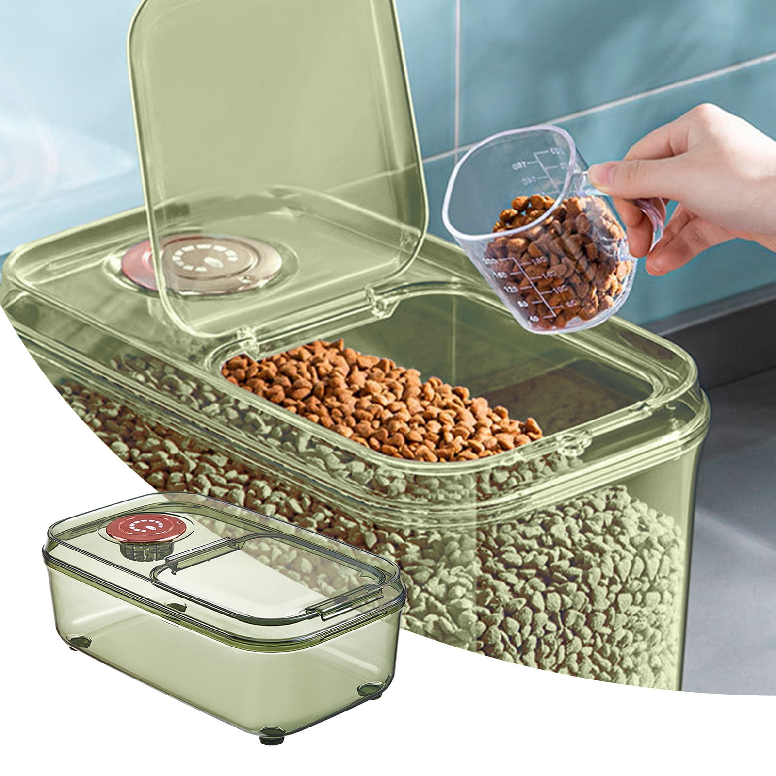 CQCYD Plastic Storage Tank, Large Airtight Rice Storage, Barrel ...