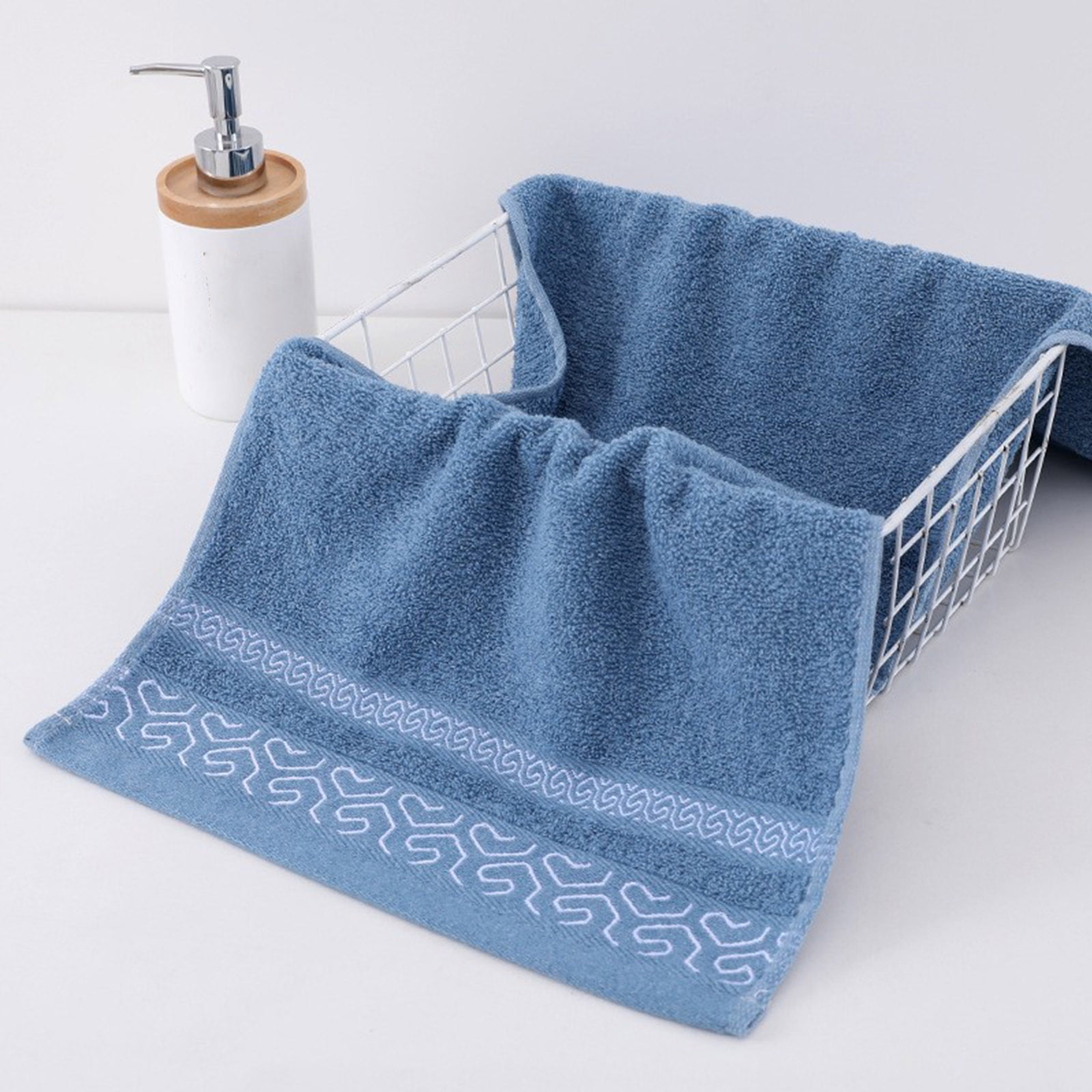 CQCYD Under $5 Luxury Hand Towels for Bathroom, Cotton Hand Towel for ...