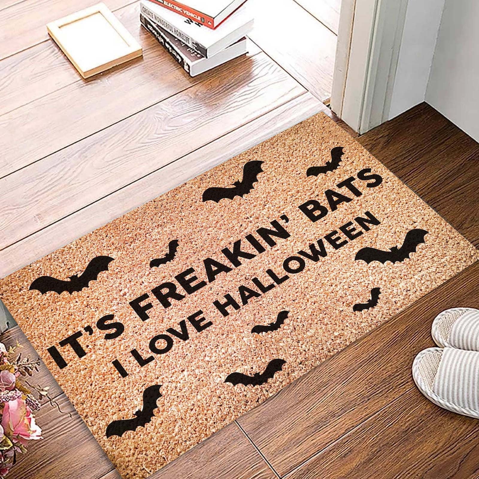 CQININI Carpet Doormat For Entrance Funny Welcome Mat Front Porch Mat ...
