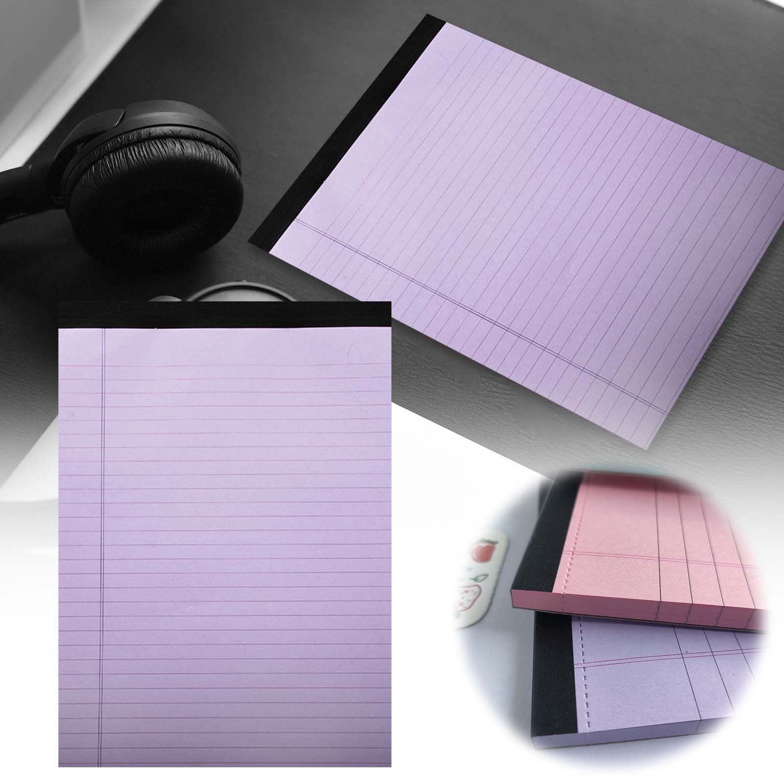 Cqinini Colorful A4 Notebook With Tear Off Pages For Drafting Note
