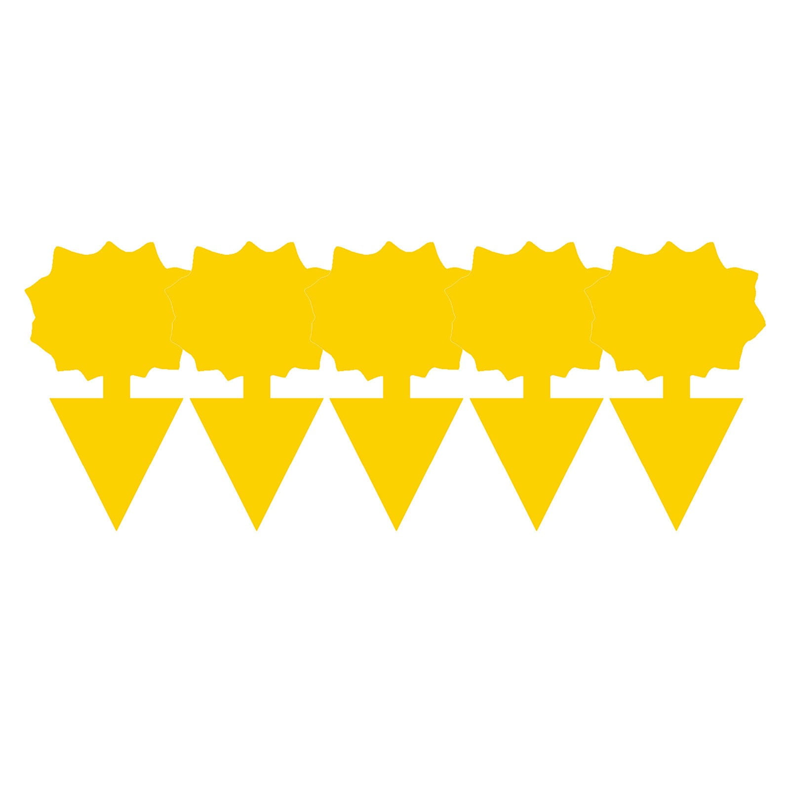 CQININI Pest Control Flie Traps Bugs Sticky Board Dual-Sided Sticky ...