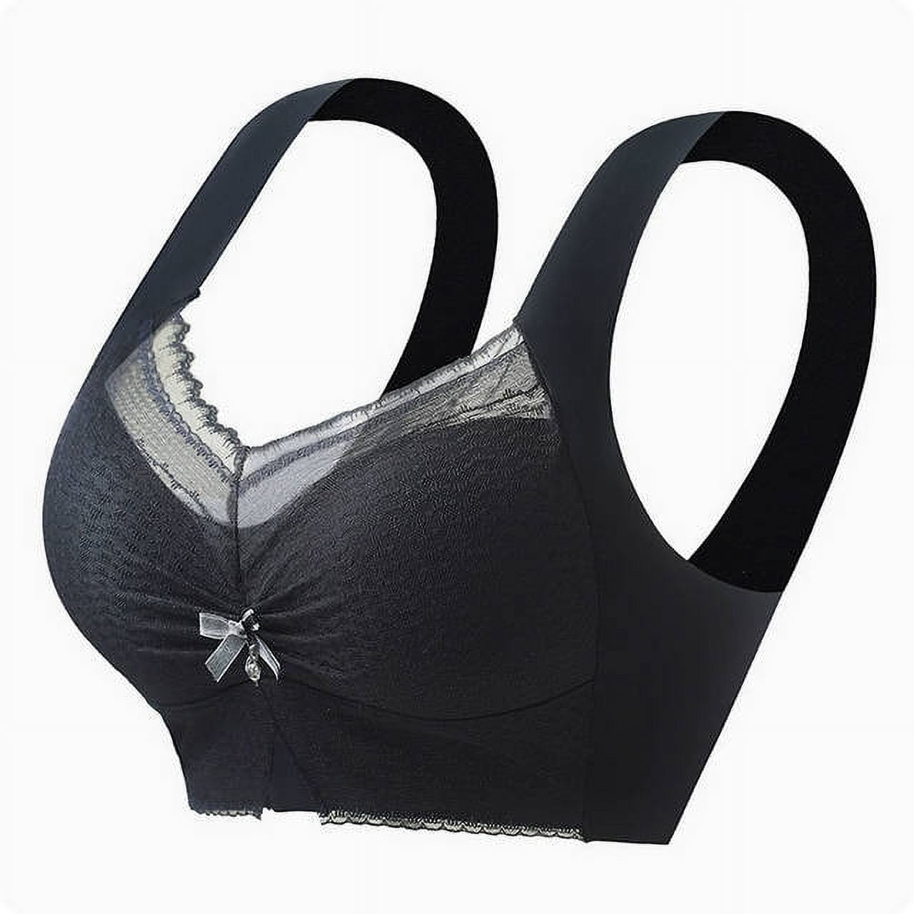 CQONEPT Push Up Bras for Women Full Coverage Lace Bra with Support ...