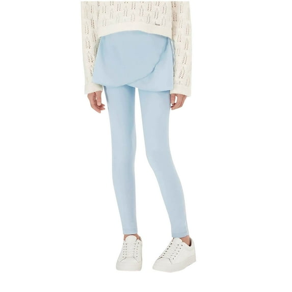 CQONEPT Girls' Leggings with Skirt Quick Dry Stretchy Dance Tights Cozy ...