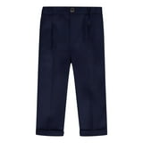 CQONEPT Kids Dress Pants Flat Front School Uniform Pants Straight Leg ...