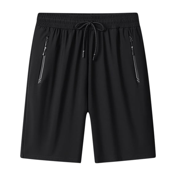 CQONEPT Mens Short Pants with Zip Pants Sports Pants Quick Dry ...