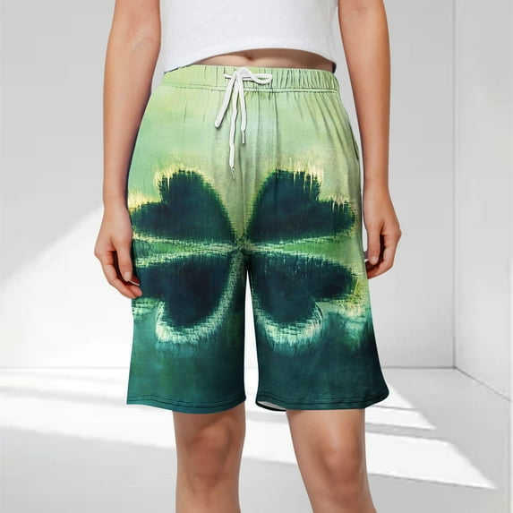 CQONEPT Plus Size Shorts for Womens Trendy Athletic Beach Short Pants ...