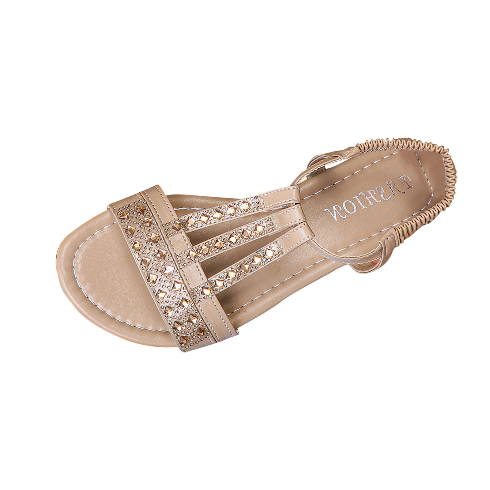 CQONEPT Strappy Lace Up Chunky High Heels Open Toe Ankle Strap Sandal ...