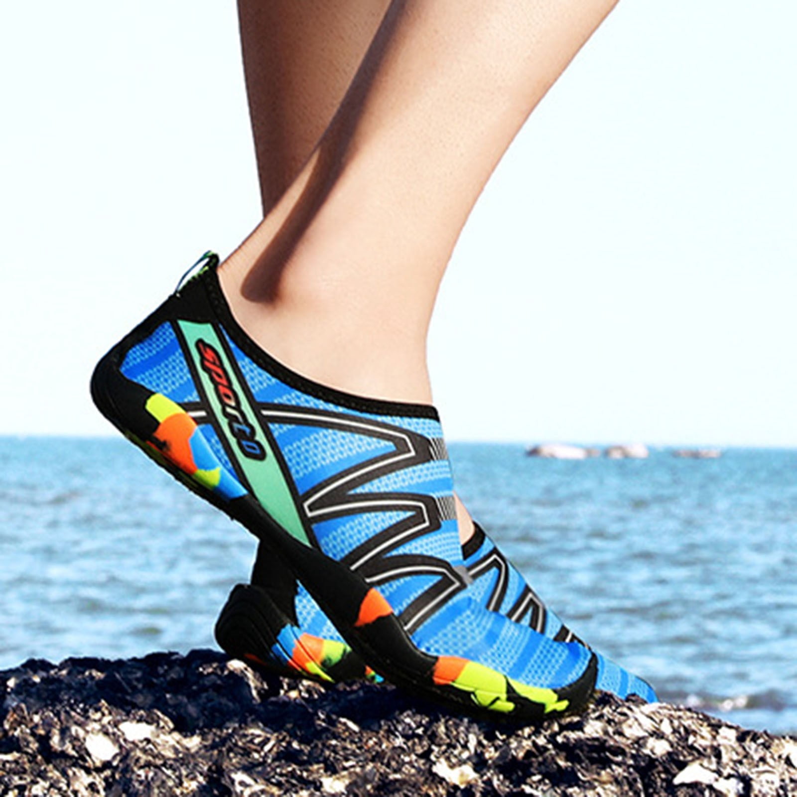 CQONEPT Water Shoes for Men and Women Quick Dry Breathable Lightweight ...