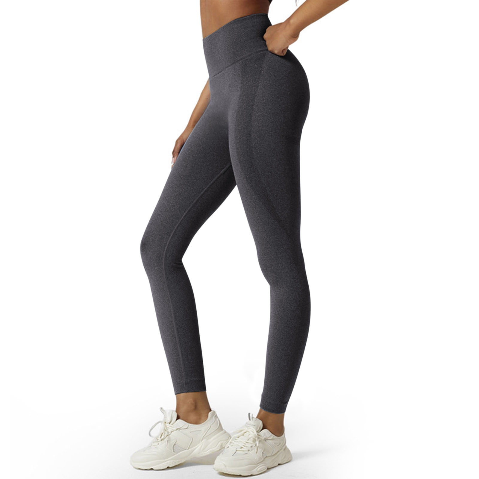 CQONEPT Yoga Pants for Women Stretchy Butt Lifting Lounge Pant Tummy ...