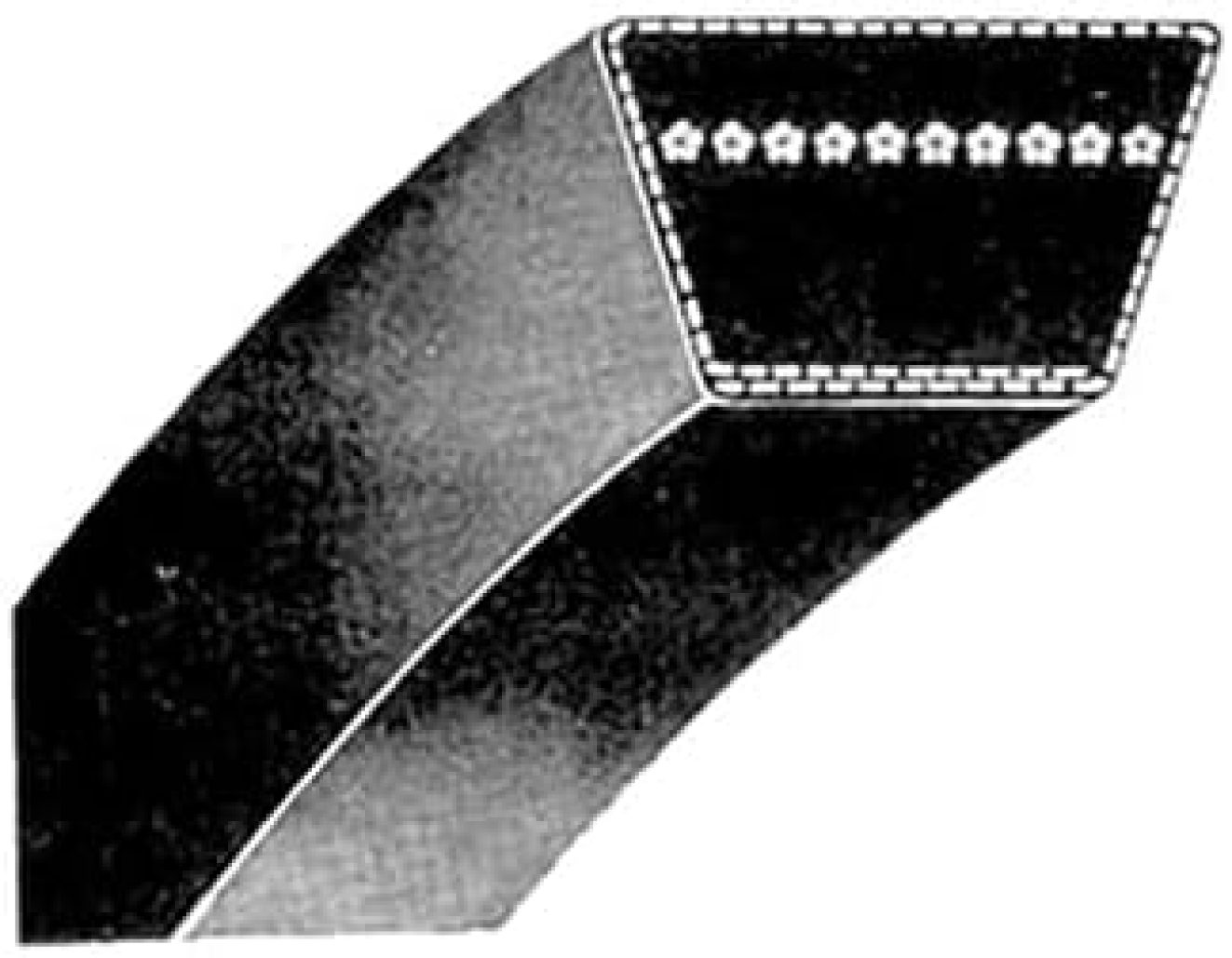 CQRF Deck Belt fits Kubota BX23 BX24 BX25 BX1850 BX2350 GR2100 TG1860 ...