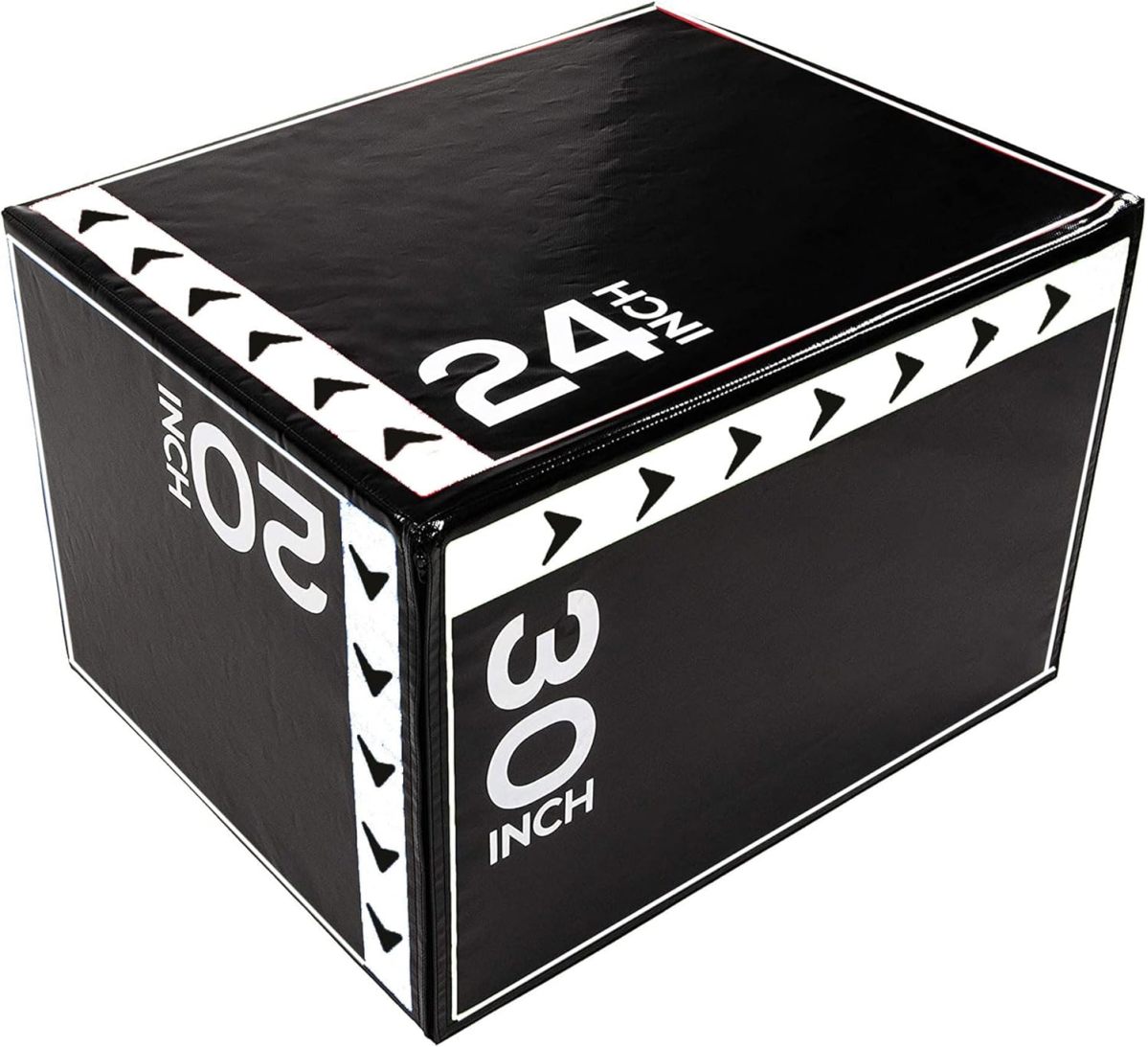 CQRF Foam Plyo Jumping Exercise Box for Home Gym, Multiple Size and ...