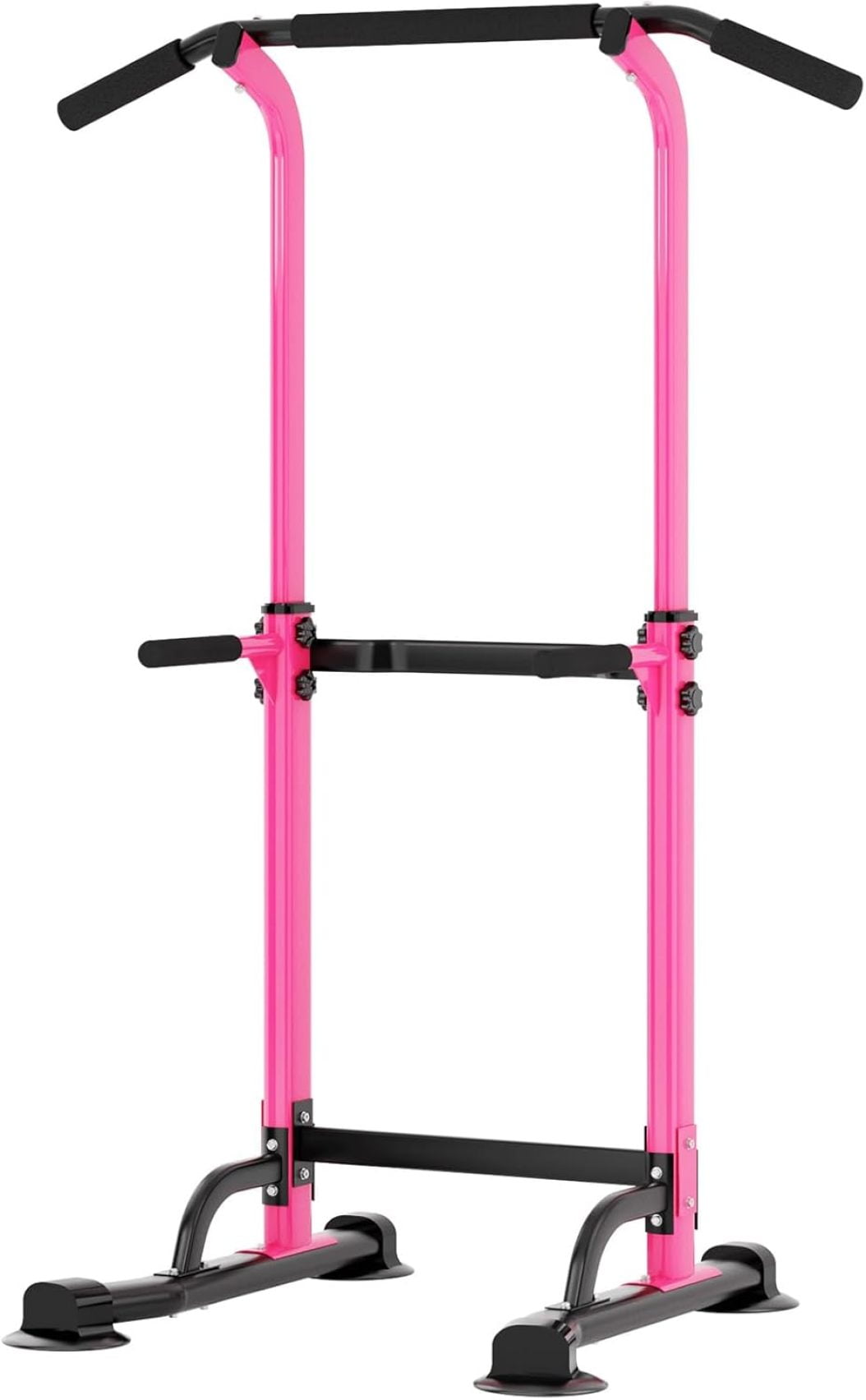 CQRF Power Tower Pull Up Bar Station, Free Standing Pull Up Rack Dip ...