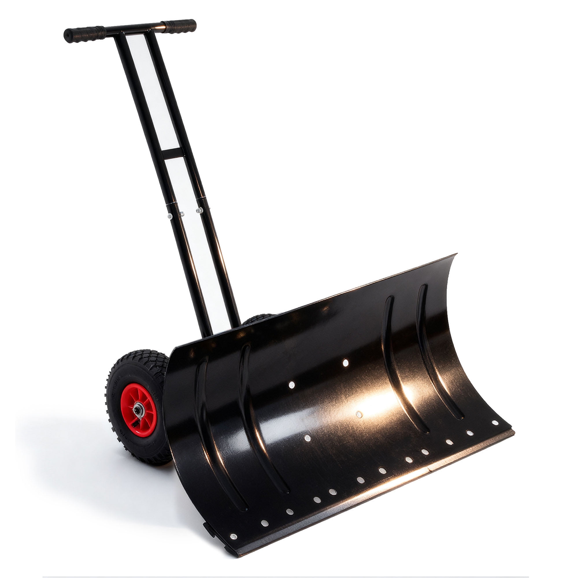 CQSXDA 30 Inch Heavy Duty Snow Shovel With Wheels, Adjustable Angle ...